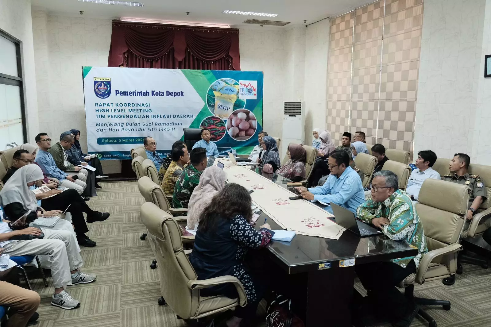 Portal Berita Resmi Pemerintah Kota Depok Tpid Depok Gelar Rakor Jaga