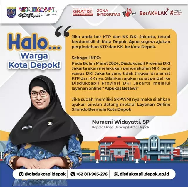 Portal Berita Resmi Pemerintah Kota Depok - Tidak Lagi Tinggal di Jakarta, Warga Depok ...