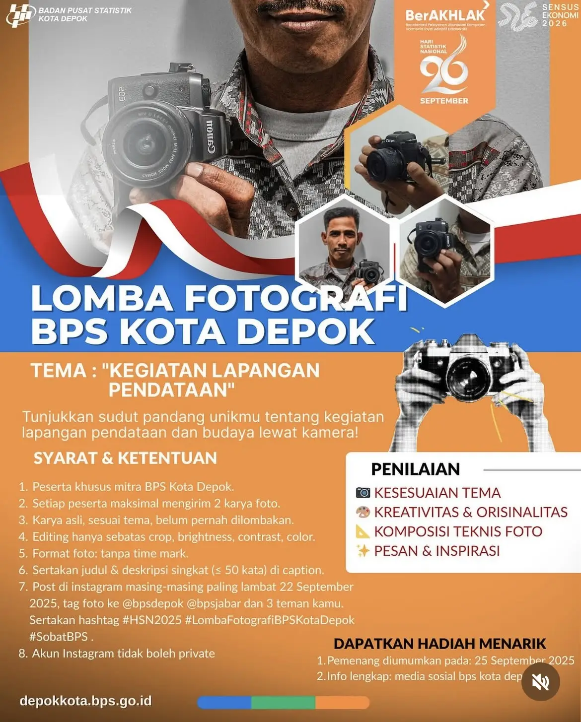 Portal Berita Resmi Pemerintah Kota Depok - BPS Depok Tingkatkan Semangat Mitra Lewat Lomba ...
