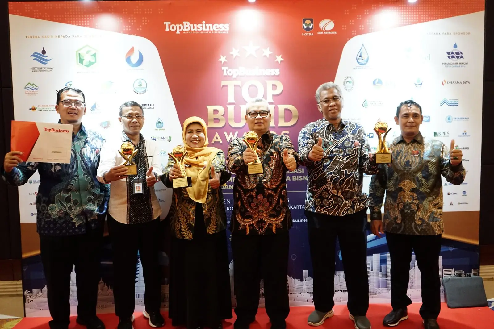 Portal Berita Resmi Pemerintah Kota Depok - PT Tirta Asasta Boyong Tiga Penghargaan pada Top ...