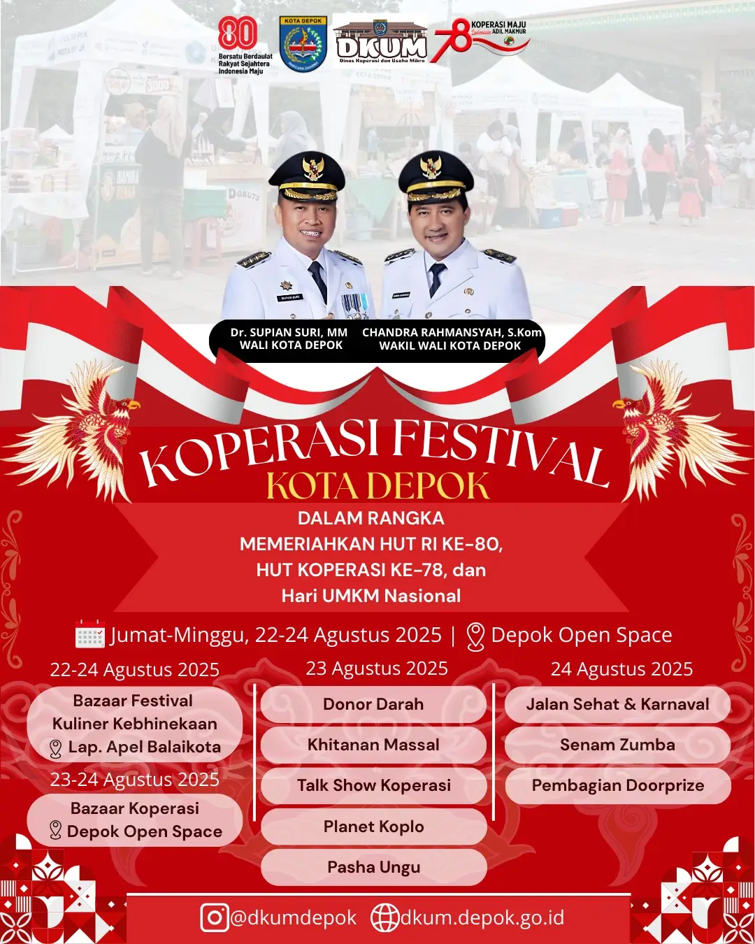 Portal Berita Resmi Pemerintah Kota Depok - Koperasi Festival Kota Depok Siap Meriahkan HUT ke ...