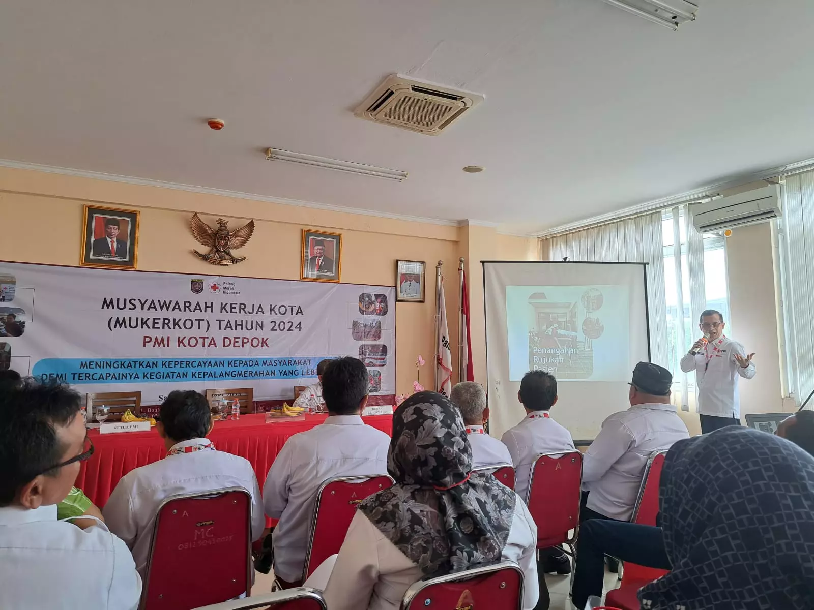 Portal Berita Resmi Pemerintah Kota Depok - Tahun 2024, PMI Depok Fokuskan Lima Program